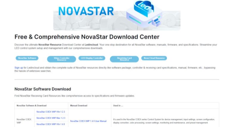 NovaStar LED Display Control Solutions Comprehensive Overview