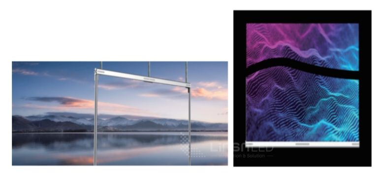 Wave Series A Holographic Invisible Screen - LEDINCLOUD