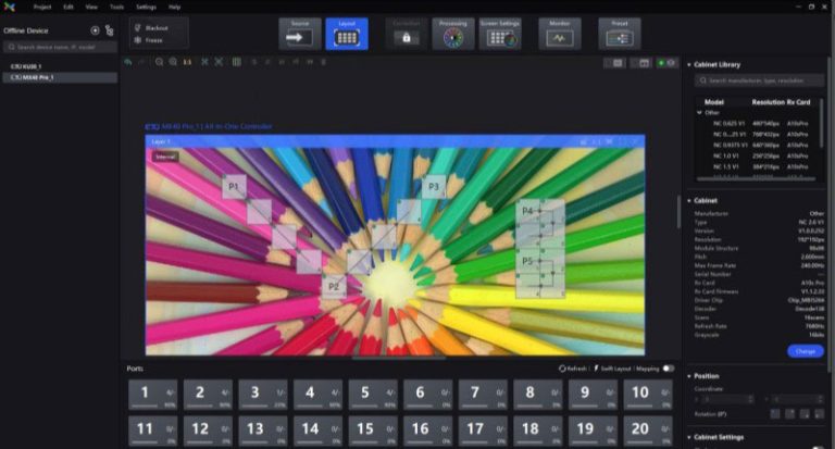NovaStar COEX VMP Software: Streamlined Management for LED Displays