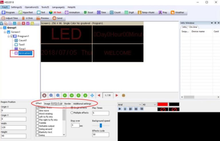 Huidu HD2018 LED Control Software: Free Download and Tutorial