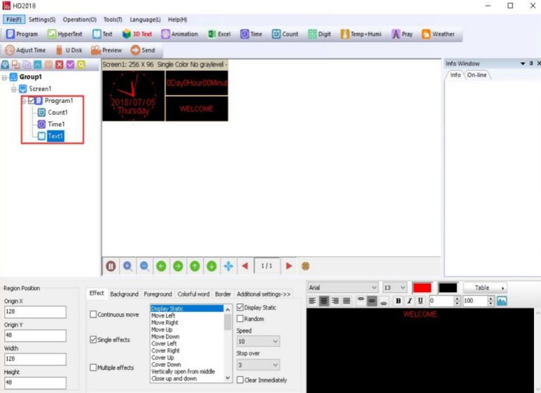 Huidu HD2018 LED Control Software: Free Download and Tutorial
