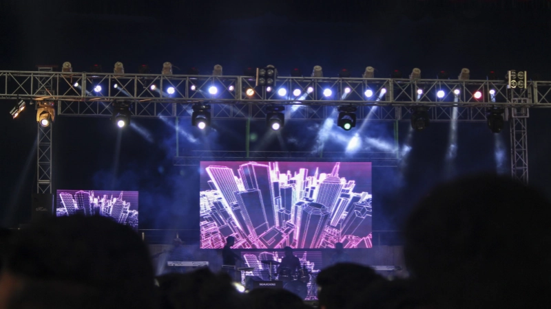Stage LED Screens | Wedding or Concert Stage - LEDINCLOUD
