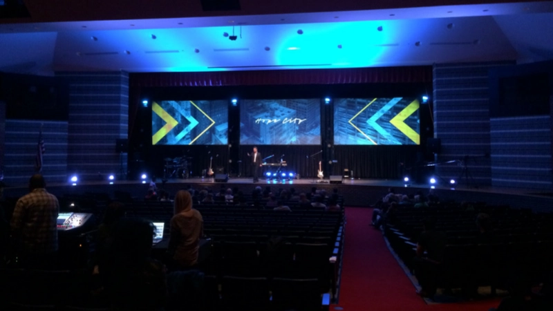 Church LED Wall | Create Impactful Worship Moments - LEDINCLOUD