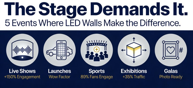 LED Video Wall Rentals | 2025 LED Screen Solutions - LEDINCLOUD